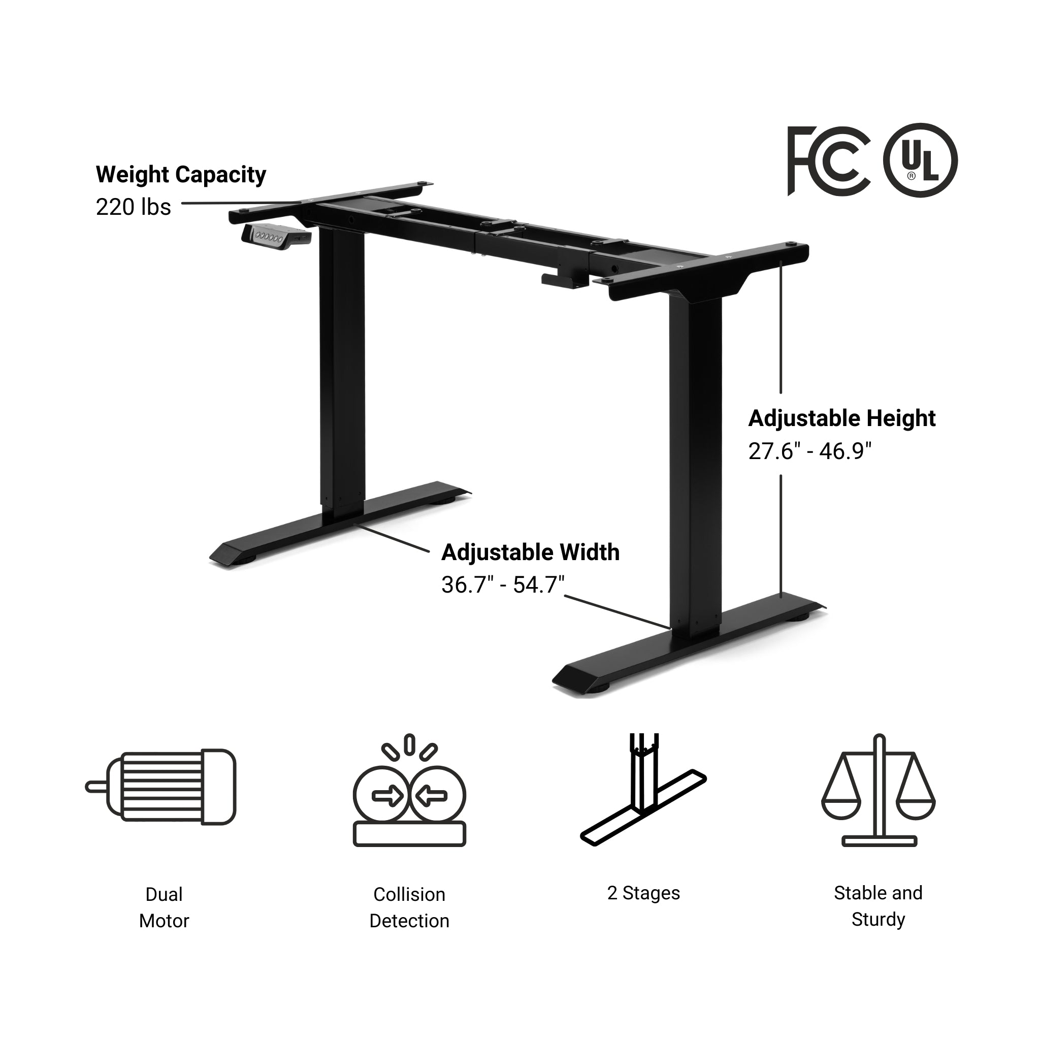 Adjustable Standing Desk Frames: Precision and Durability – Progressive ...