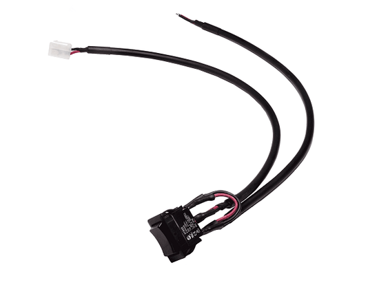 Momentary Rocker Switch with Attached Wires - Progressive Automations